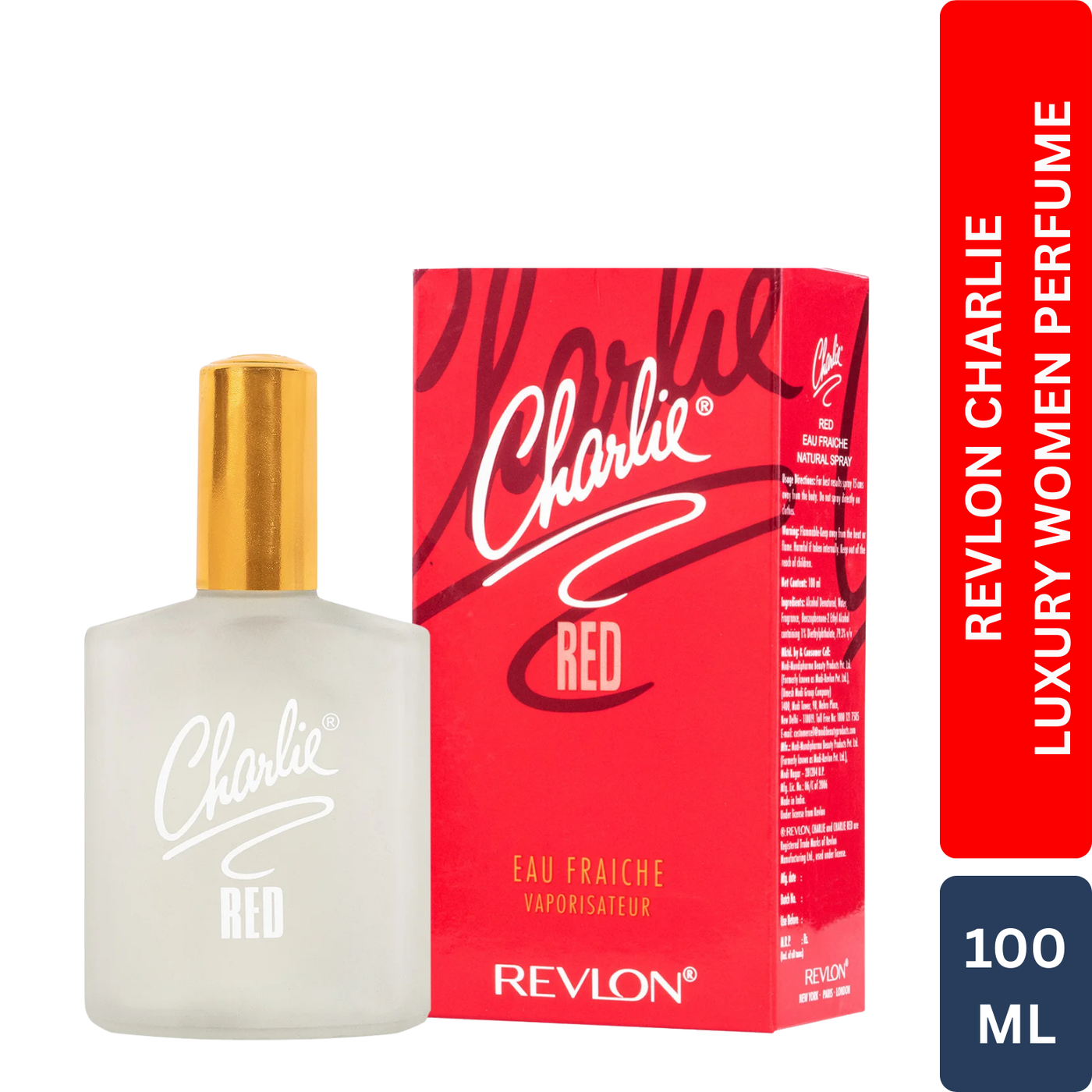 Revlon Charlie® Red EDT Perfume – A Bold & Sensual Fragrance – Revlon India