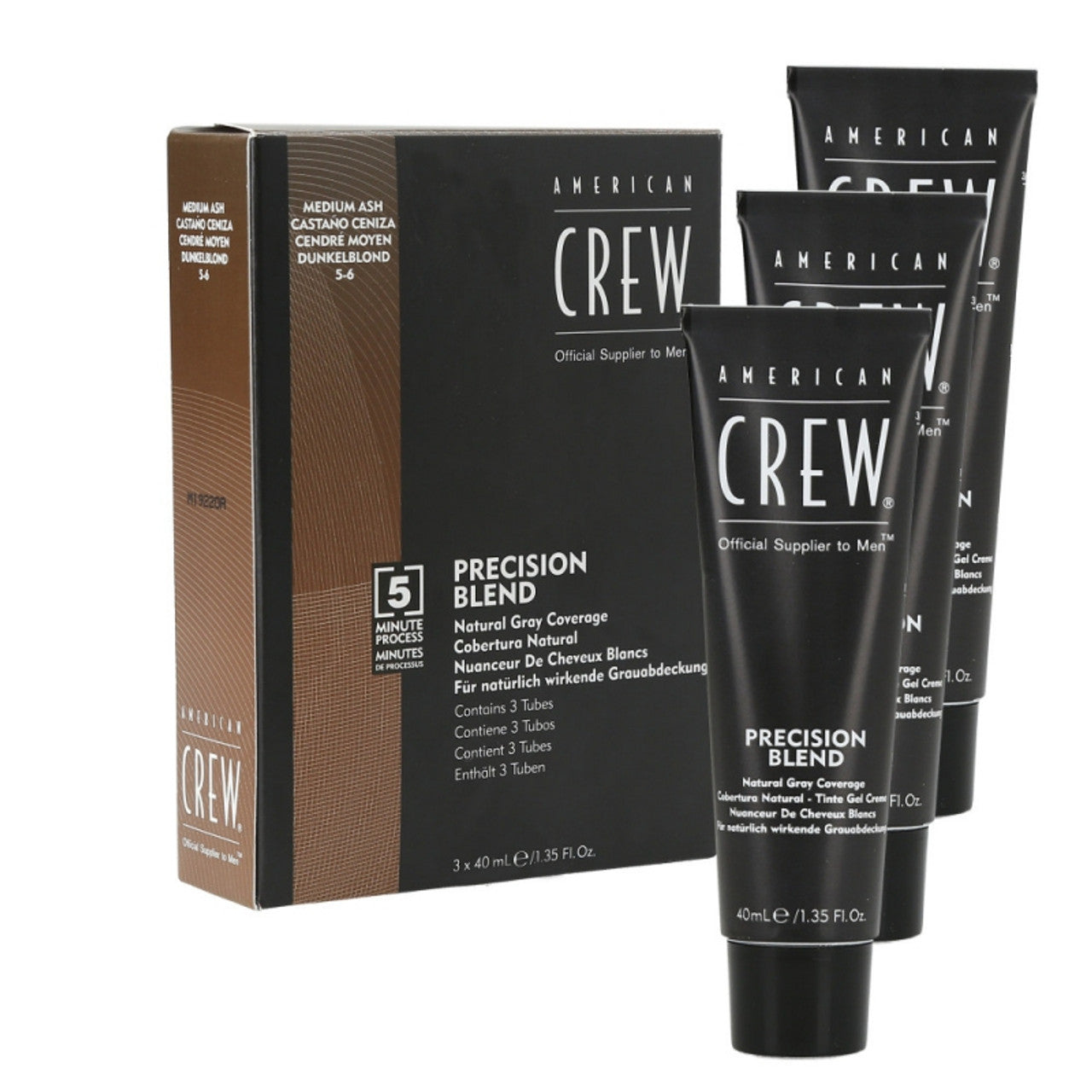 American Crew Precision Blend Hair Color - Achieve Natural-Looking ...
